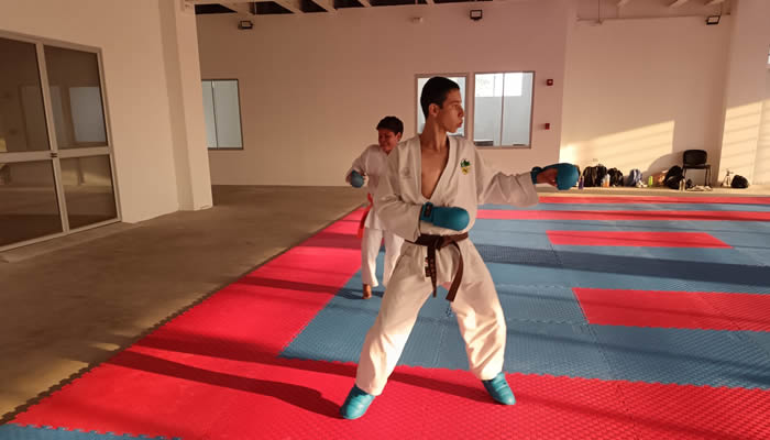 Karate huilense listo para competencia